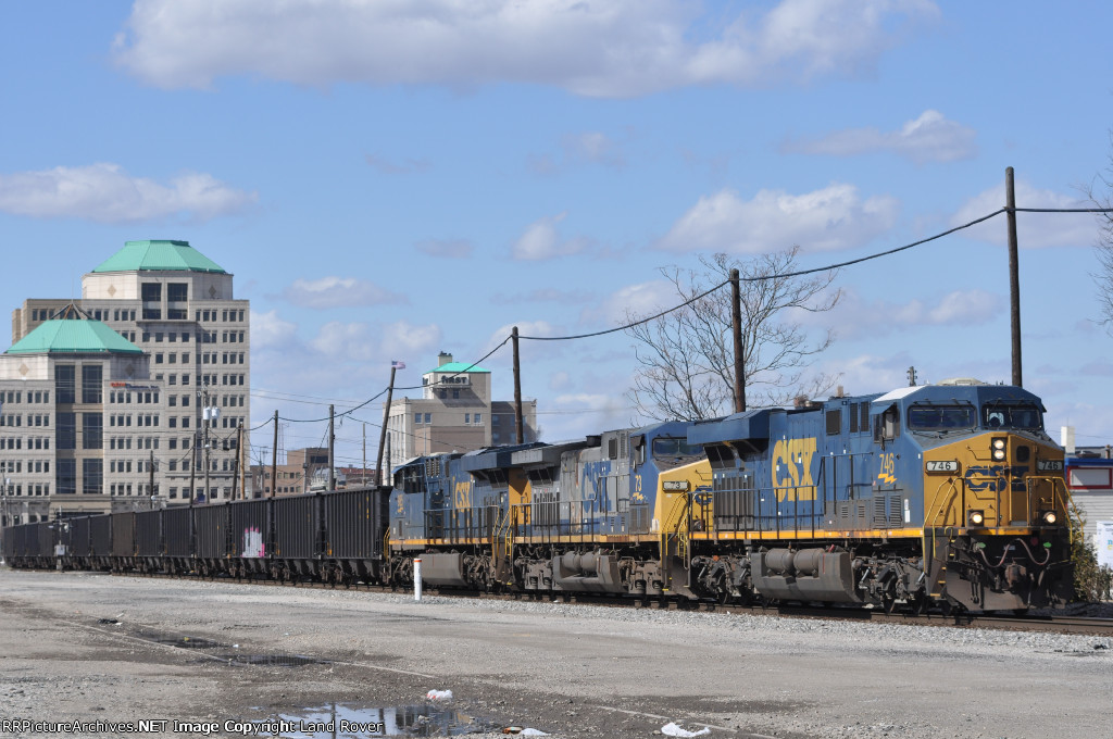 CSXT 746 On CSX T 547 Eastbound